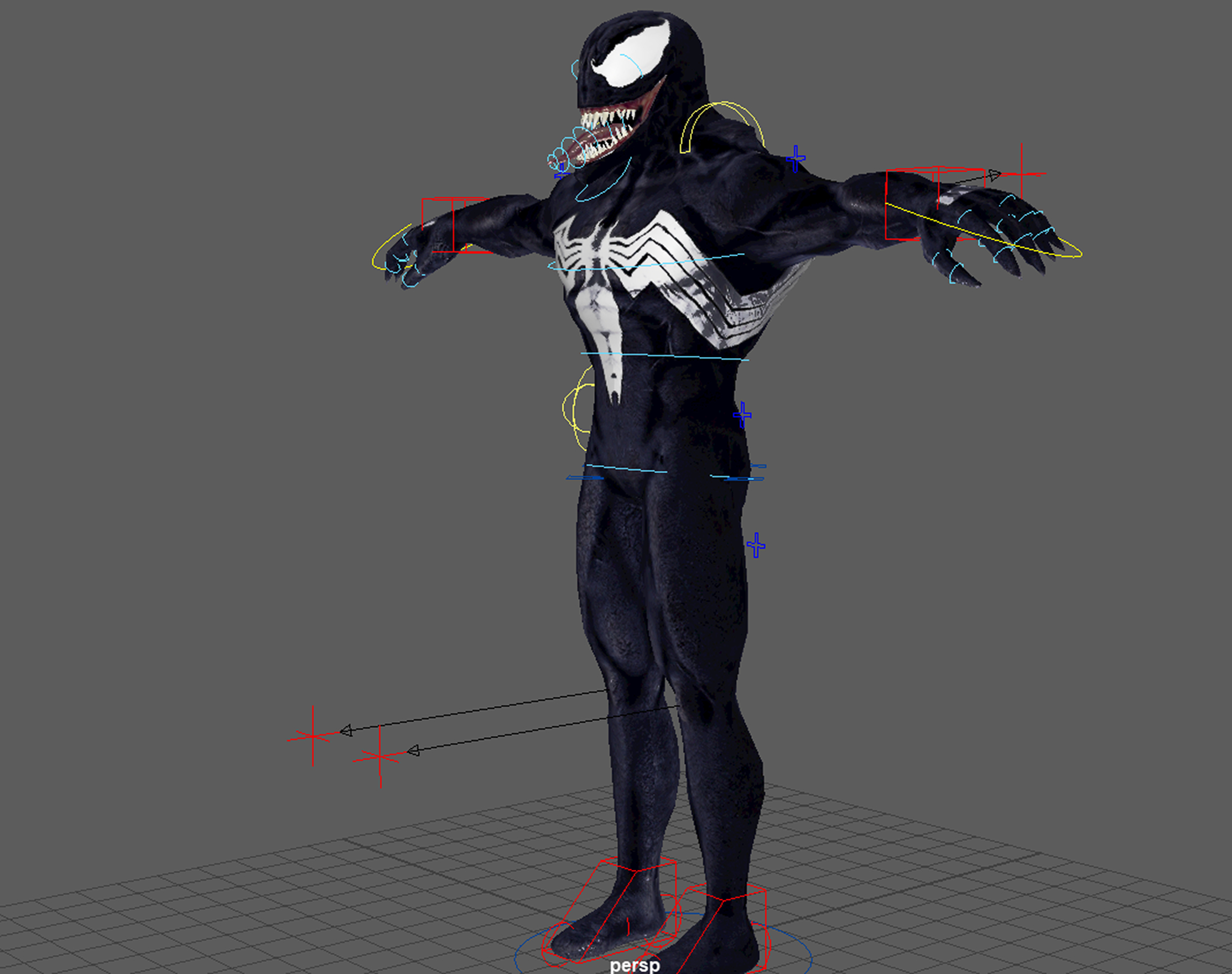 Venom Rigged 3D model - TurboSquid 1731028