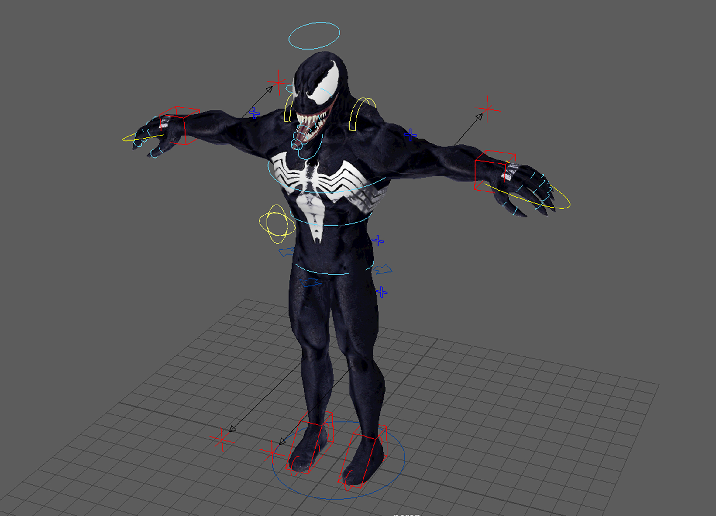 Venom Rigged 3D model - TurboSquid 1731028