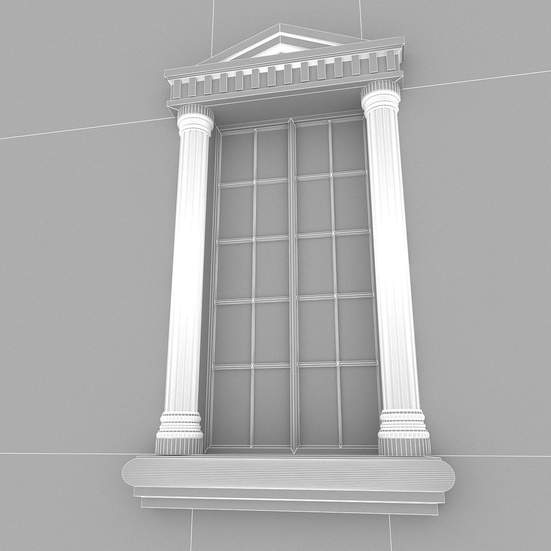 Window Frame 3D Model - TurboSquid 1446282