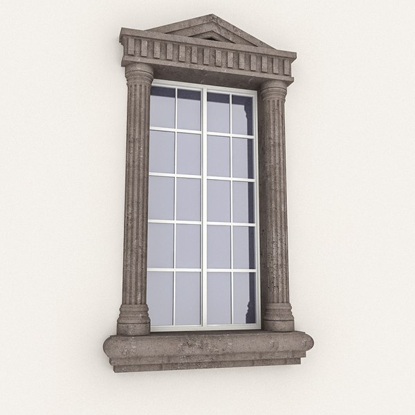 Window frame 3D model - TurboSquid 1446282