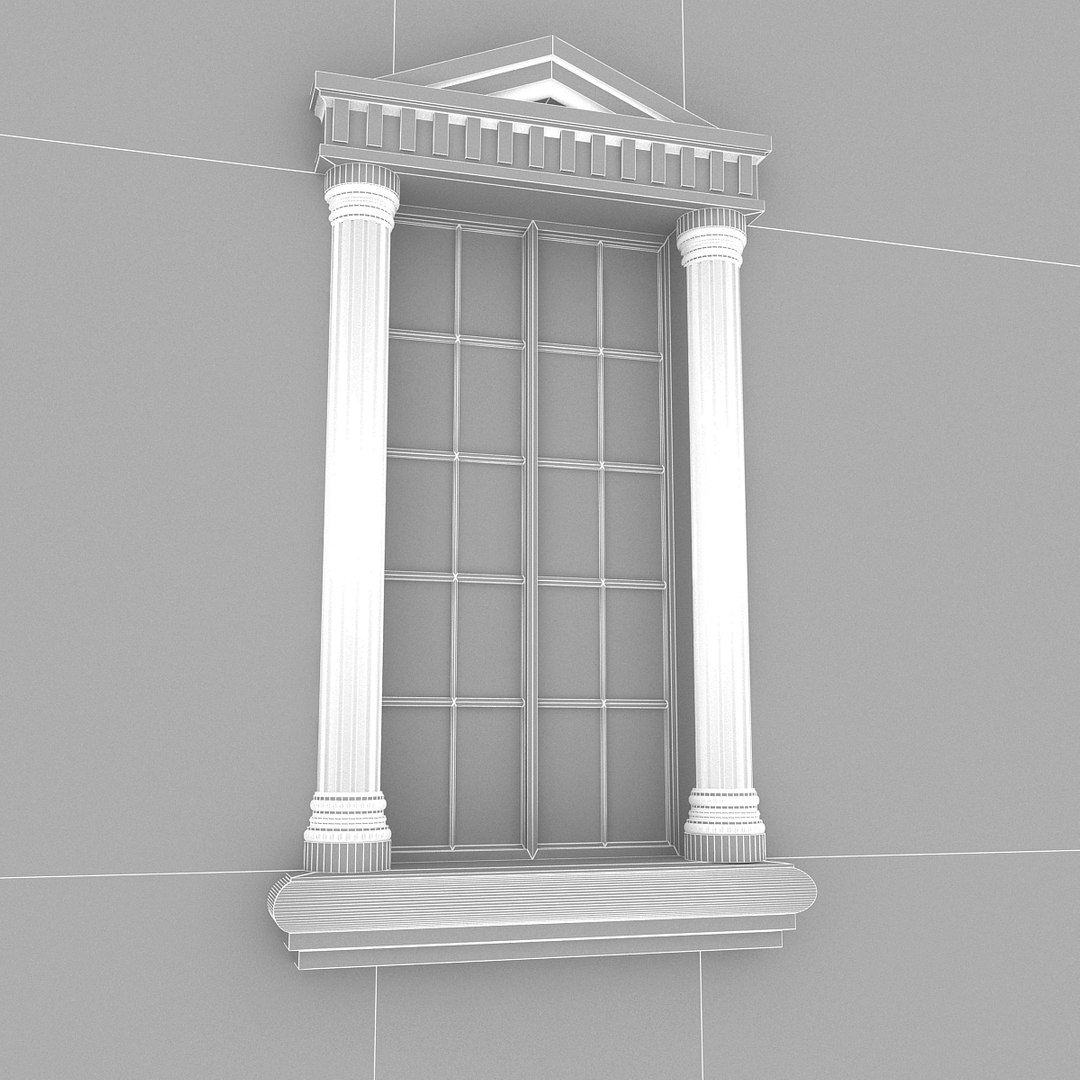 Window Frame 3D Model - TurboSquid 1446282