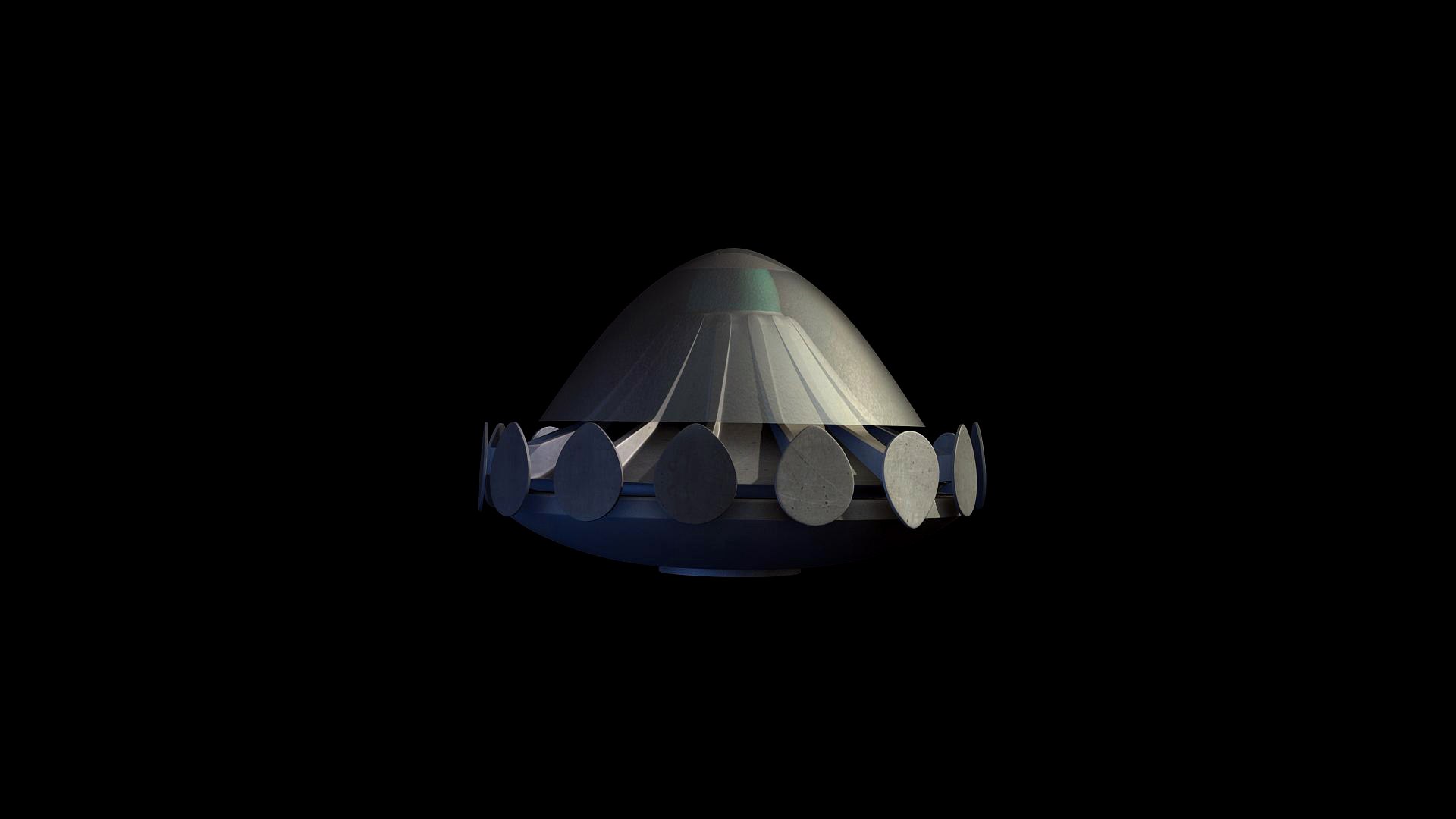 UFO SHADO 3D Model - TurboSquid 2234851