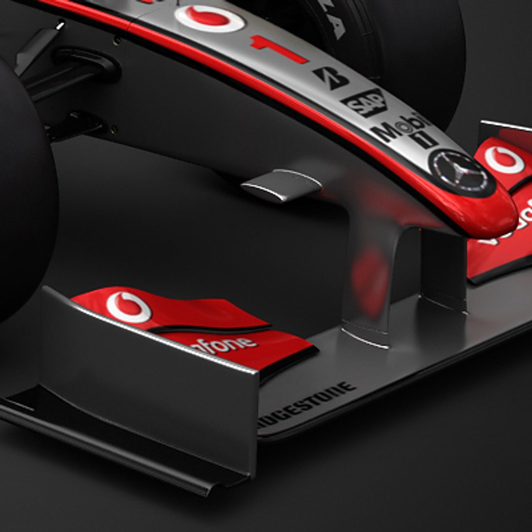 3d 1 F1 Vodafone Mclaren Model