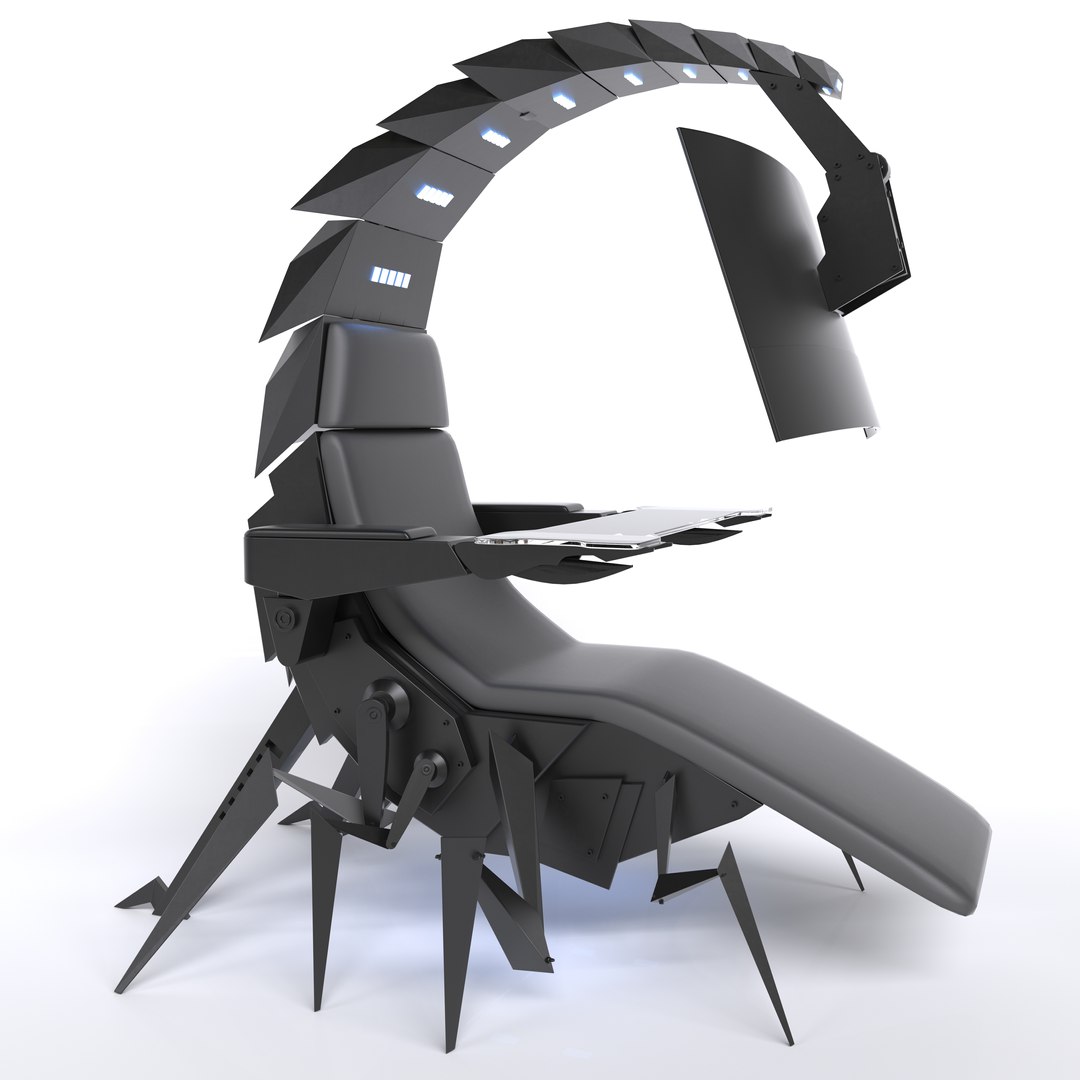 Gaming Seat 3D - TurboSquid 1989101