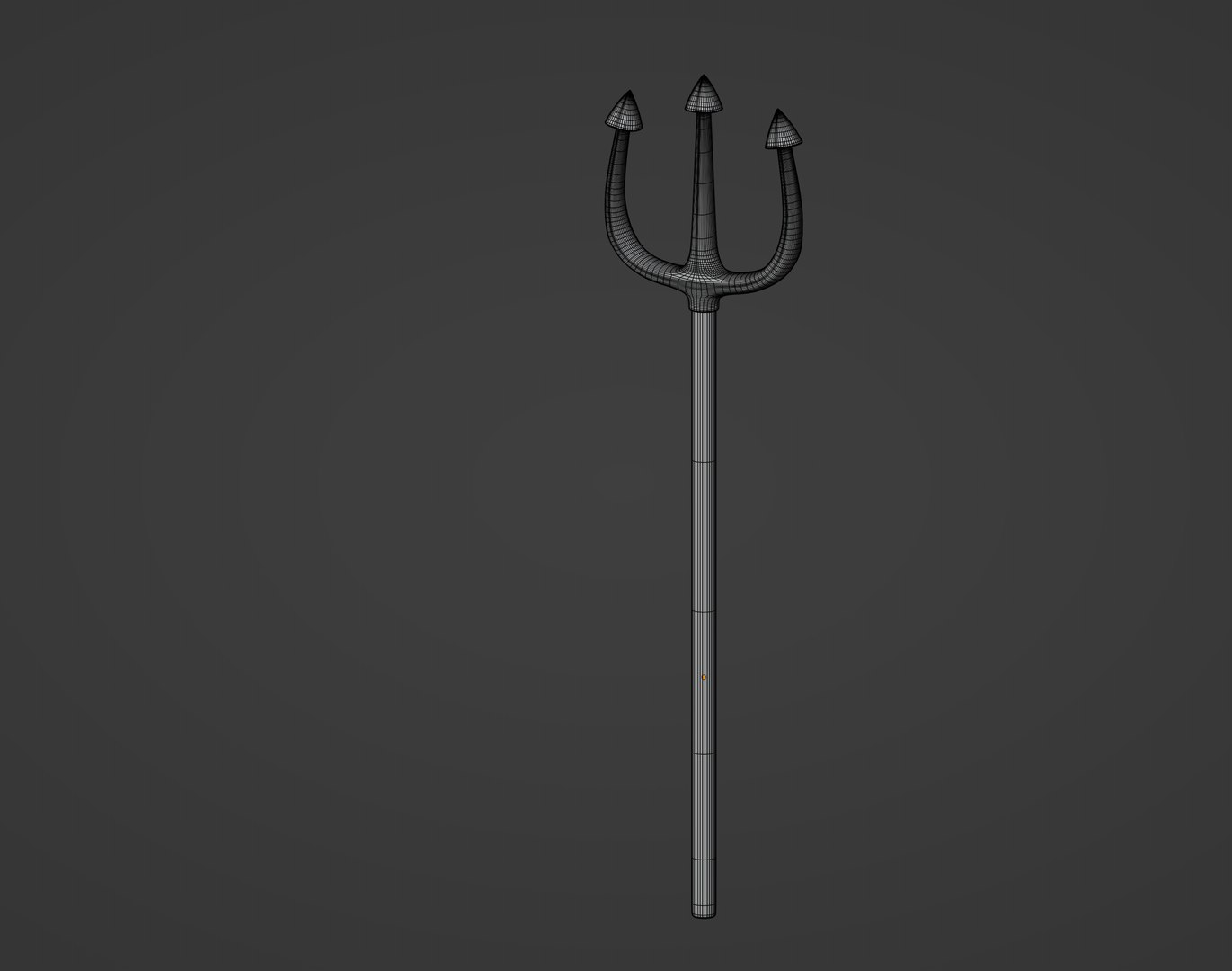 3D Devils Pitchfork model - TurboSquid 2133319