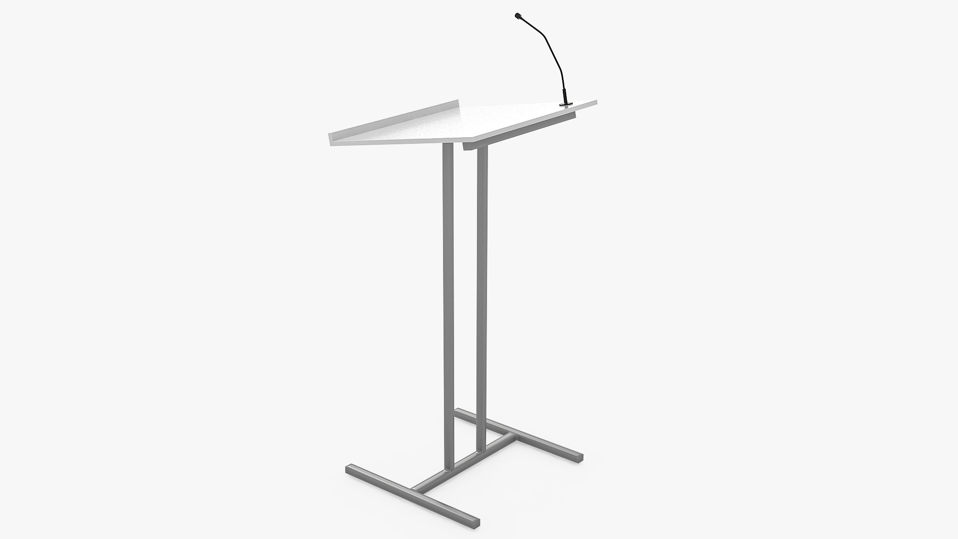 3D Model Lectern 02 - TurboSquid 2129402