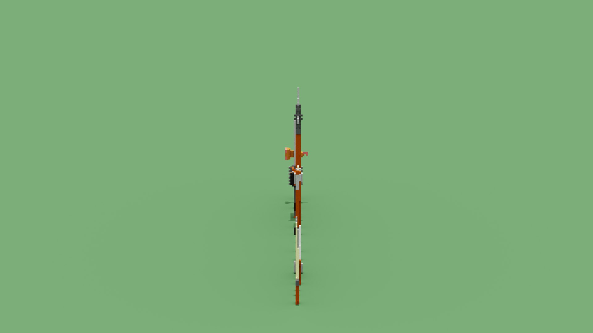 Voxel Weapon Collection Model - TurboSquid 1945730