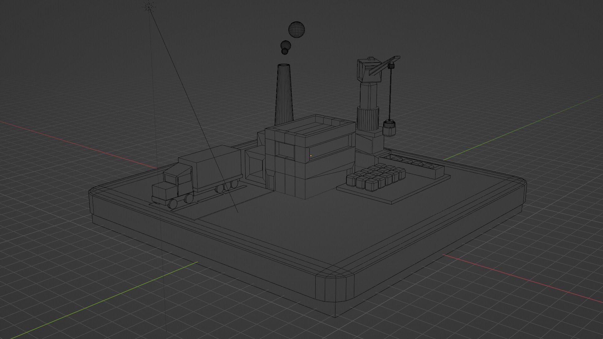 3D Factory Model - TurboSquid 1908619