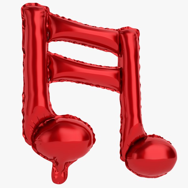 Foil balloon note 3D model - TurboSquid 1454126