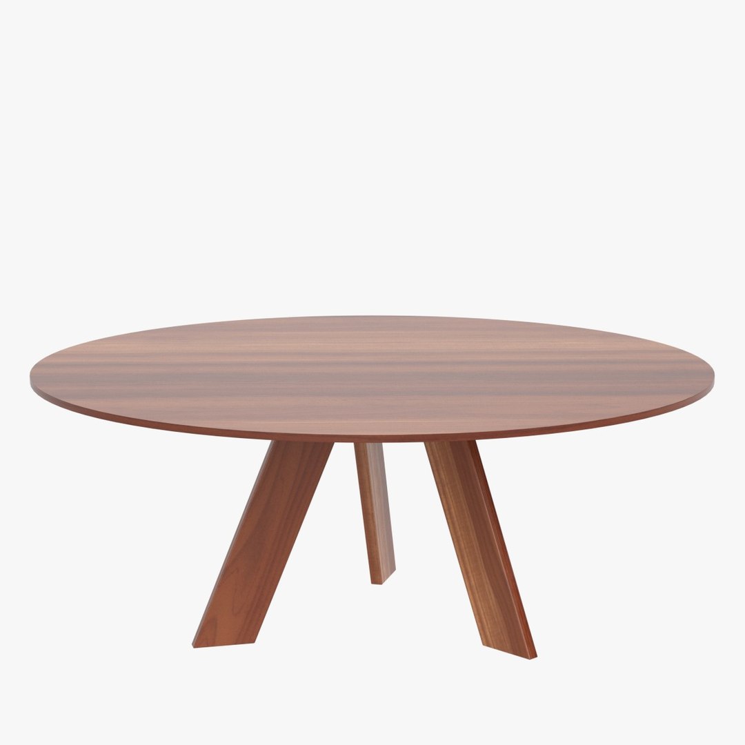 3d Circular Table 2