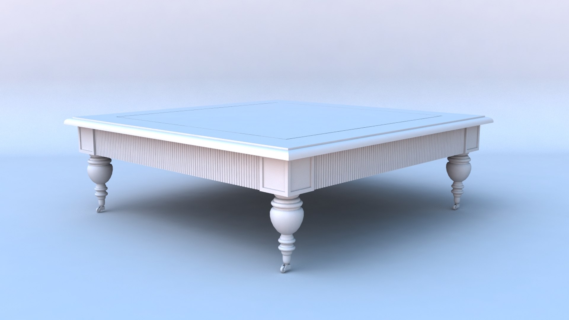 3d Model Big Table