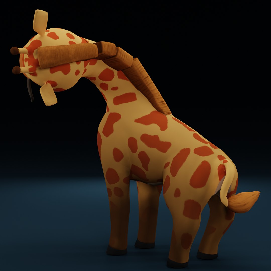 Giraffe Model - TurboSquid 1958286
