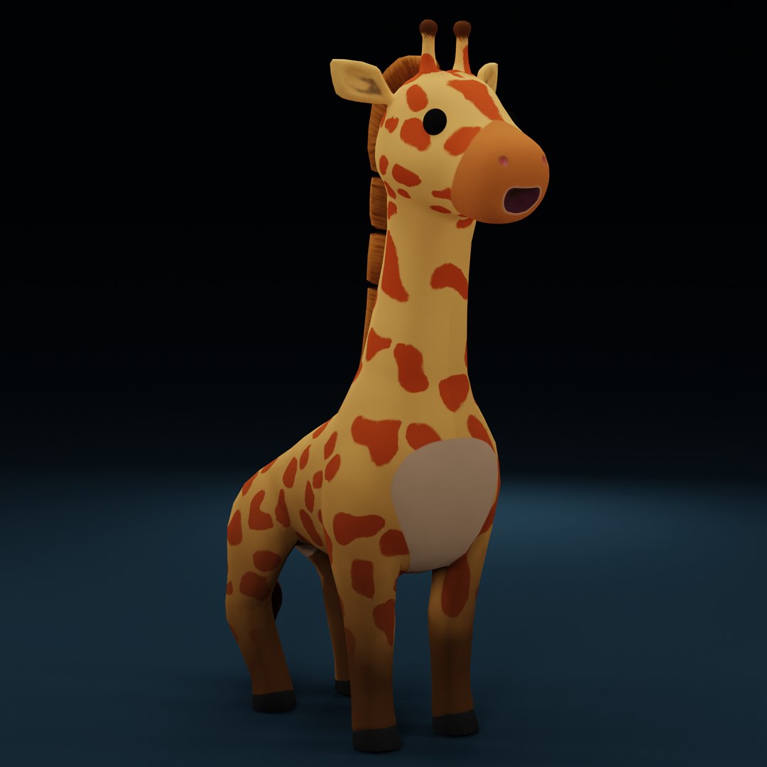 Giraffe Model - TurboSquid 1958286