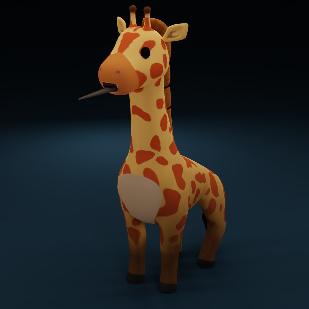 Giraffe Model - TurboSquid 1958286