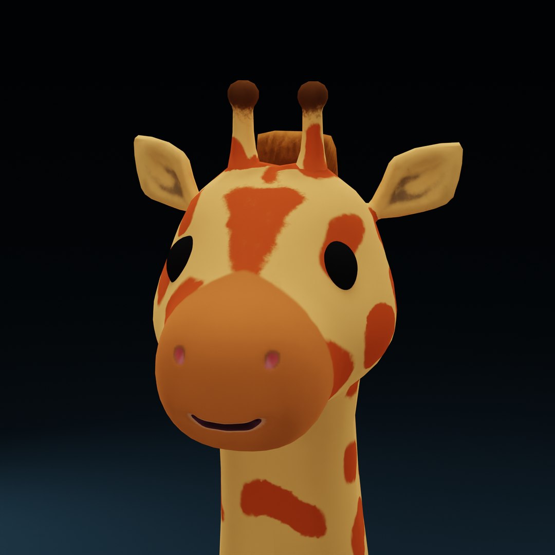 Giraffe Model - TurboSquid 1958286