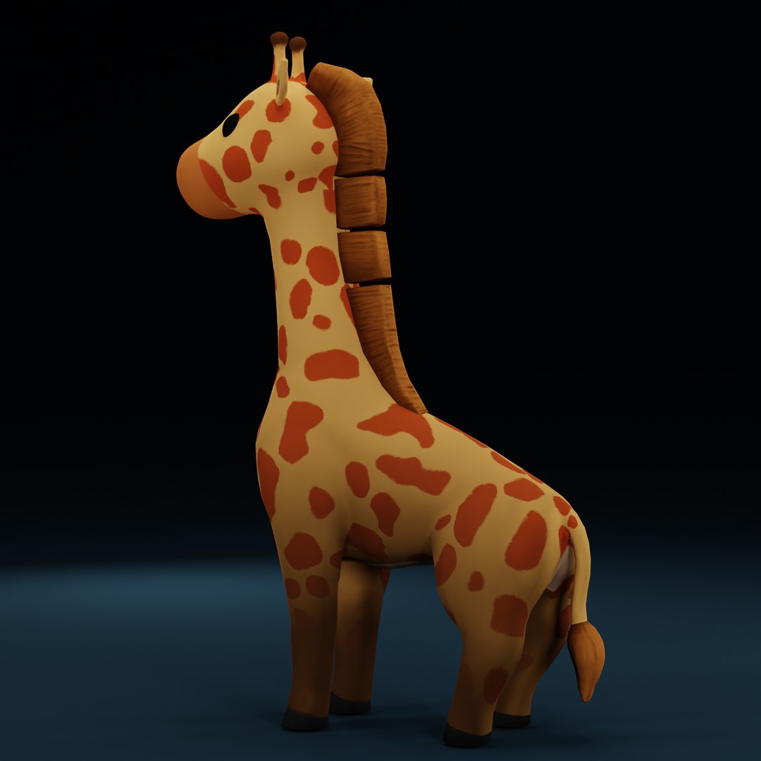 Giraffe Model - TurboSquid 1958286