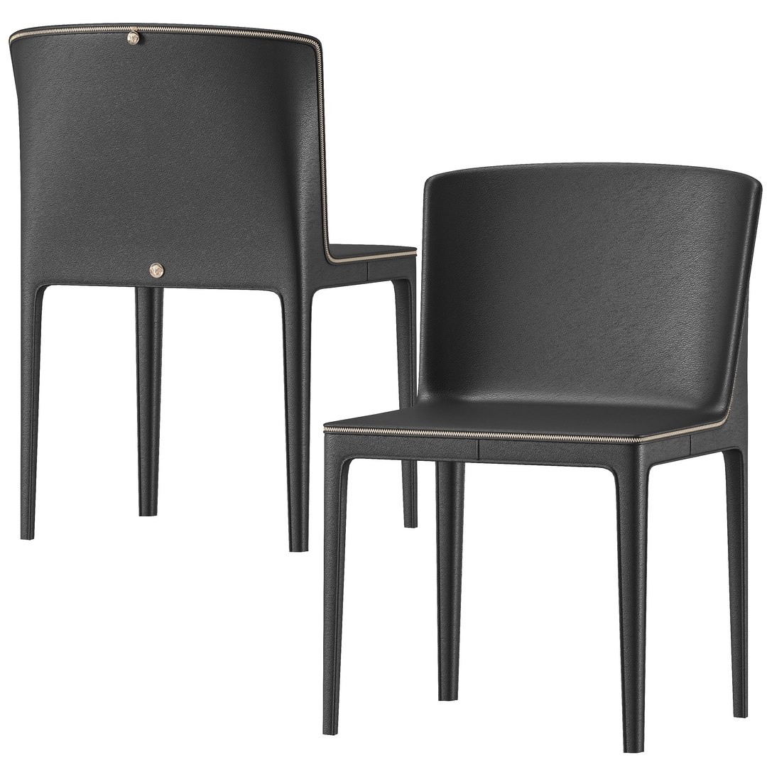 VERSACE HOME Medusa Trono Dining Chair 3D Model - TurboSquid 2110838