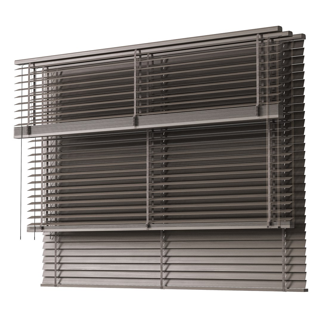 3D Wooden Blinds Set 31 Model - TurboSquid 2290716