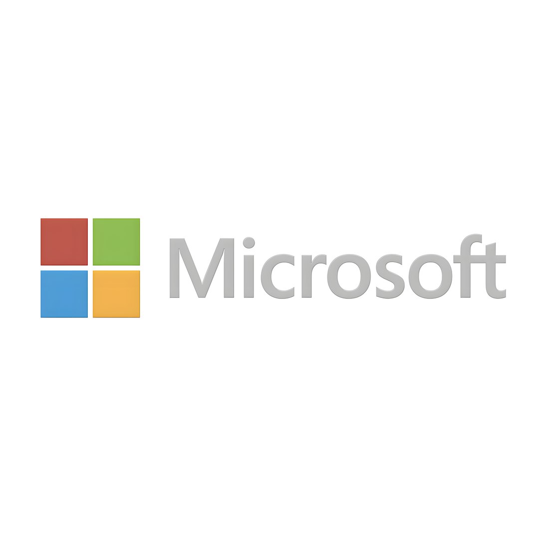 3D Model Microsoft Logo 3d Microsoft LOGO Pbr - TurboSquid 2521619