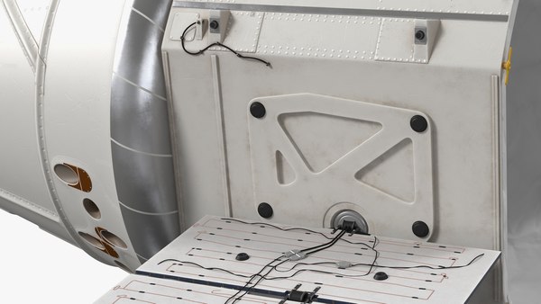 Iss module dragon 3D model - TurboSquid 1607534