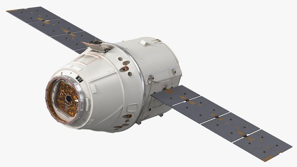 Iss module dragon 3D model - TurboSquid 1607534