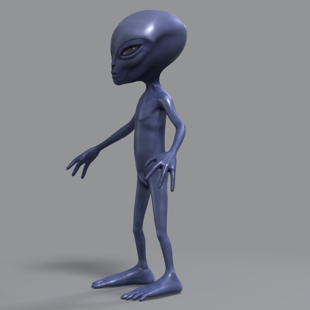 Alien 3d Max