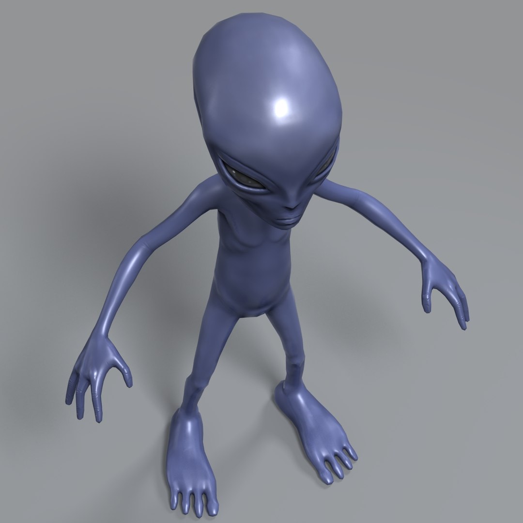 Alien 3d Max