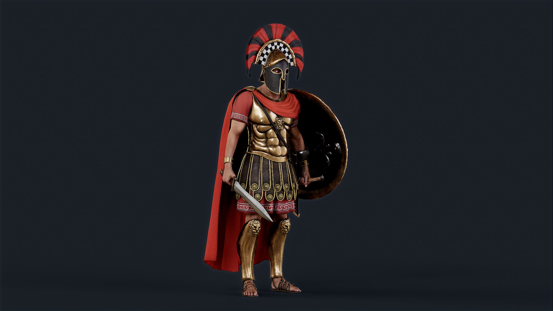 3D SPARTAN ROYAL GUARD Model - TurboSquid 2289898