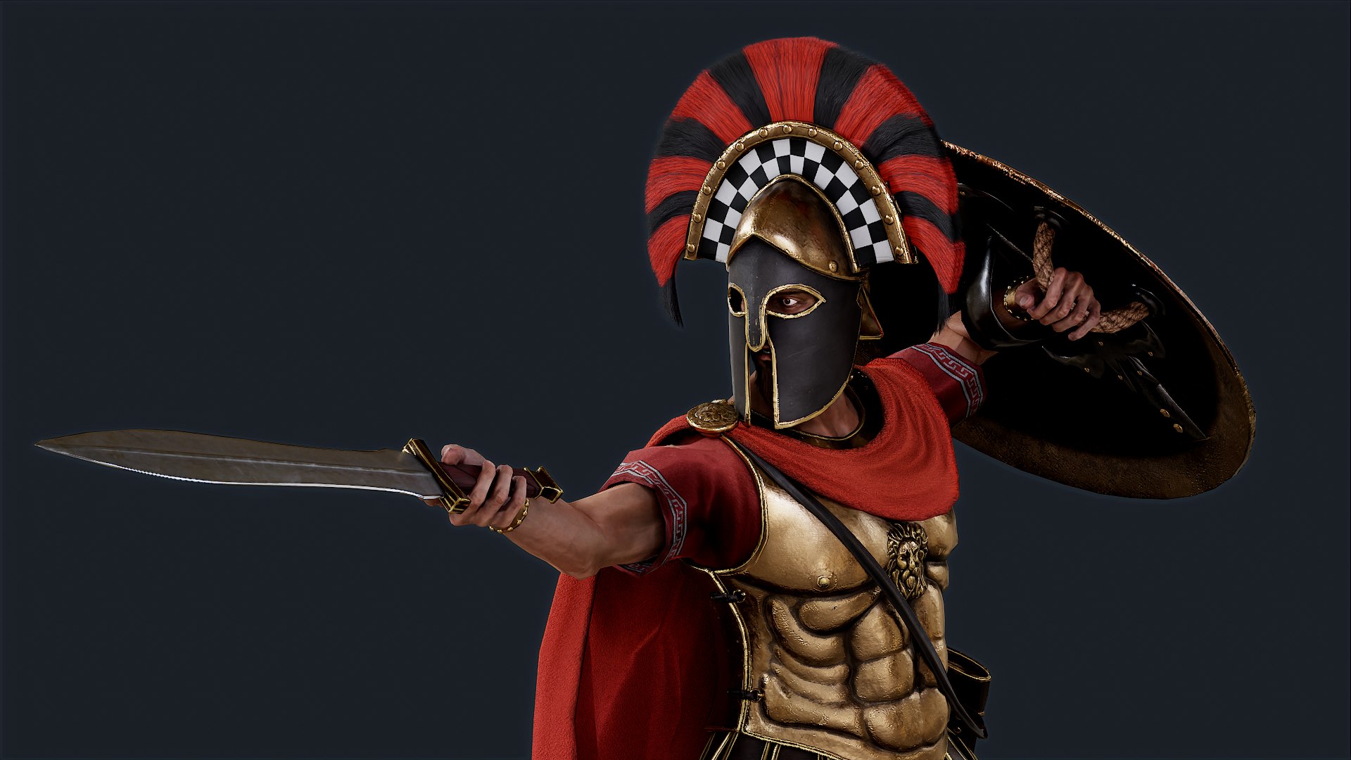 3D SPARTAN ROYAL GUARD Model - TurboSquid 2289898
