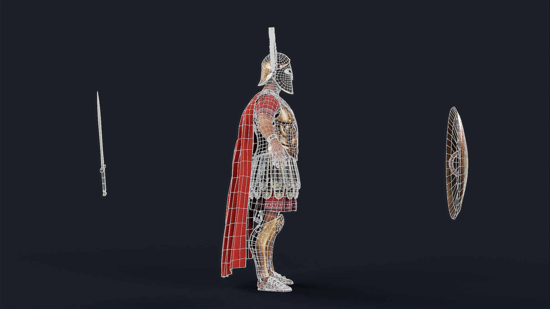 3D SPARTAN ROYAL GUARD Model - TurboSquid 2289898