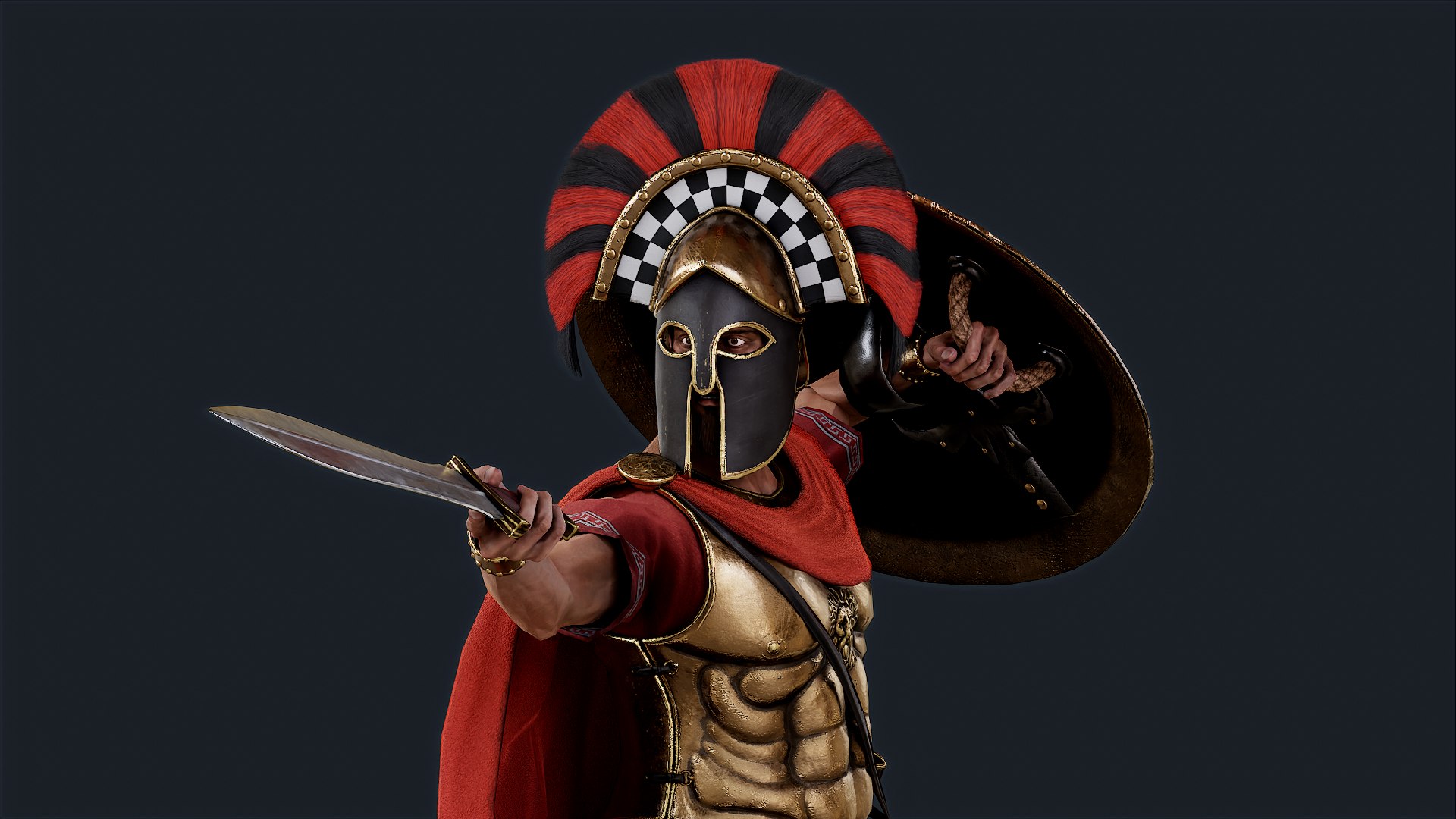 3D SPARTAN ROYAL GUARD Model - TurboSquid 2289898