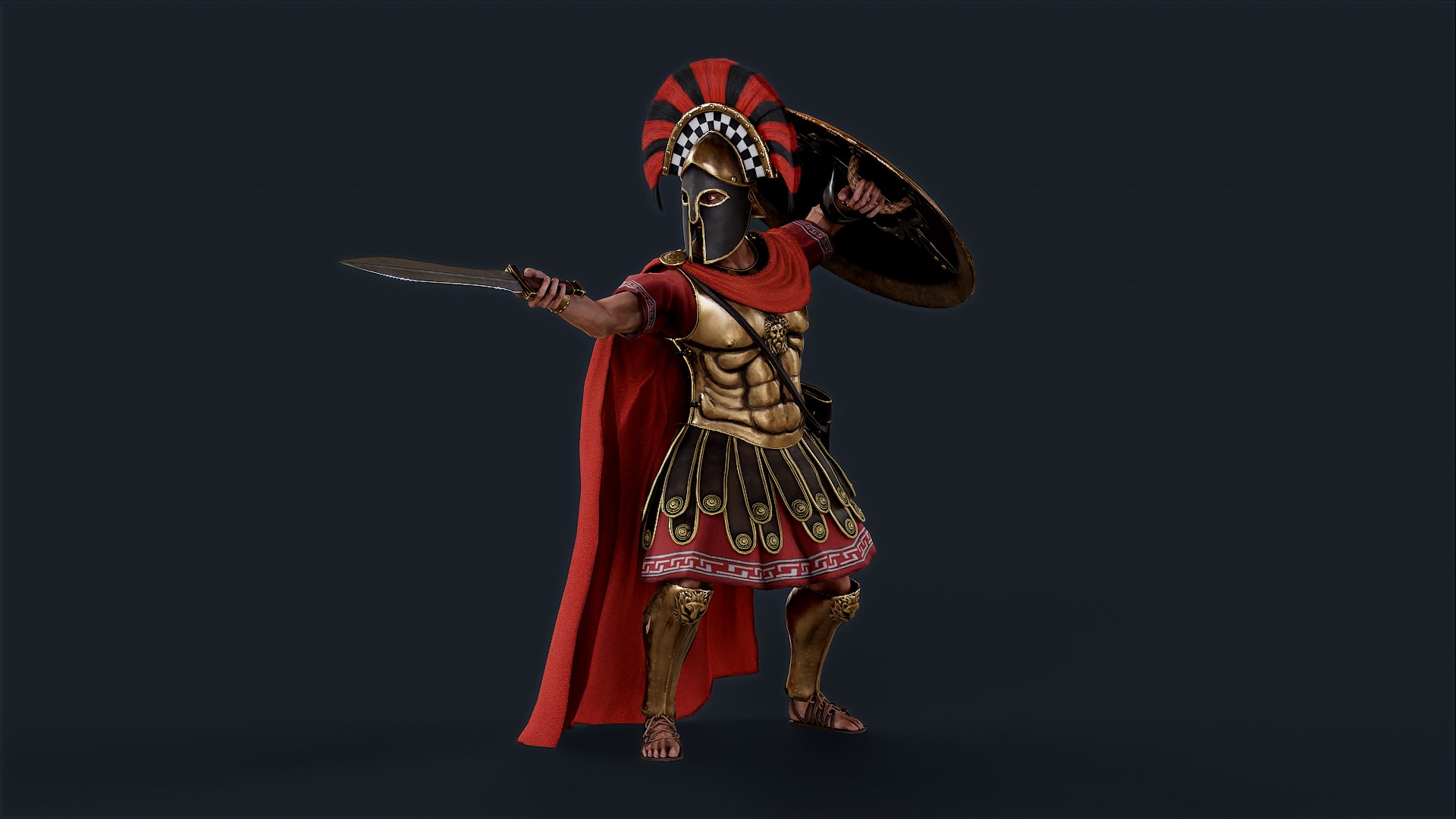 3D SPARTAN ROYAL GUARD Model - TurboSquid 2289898