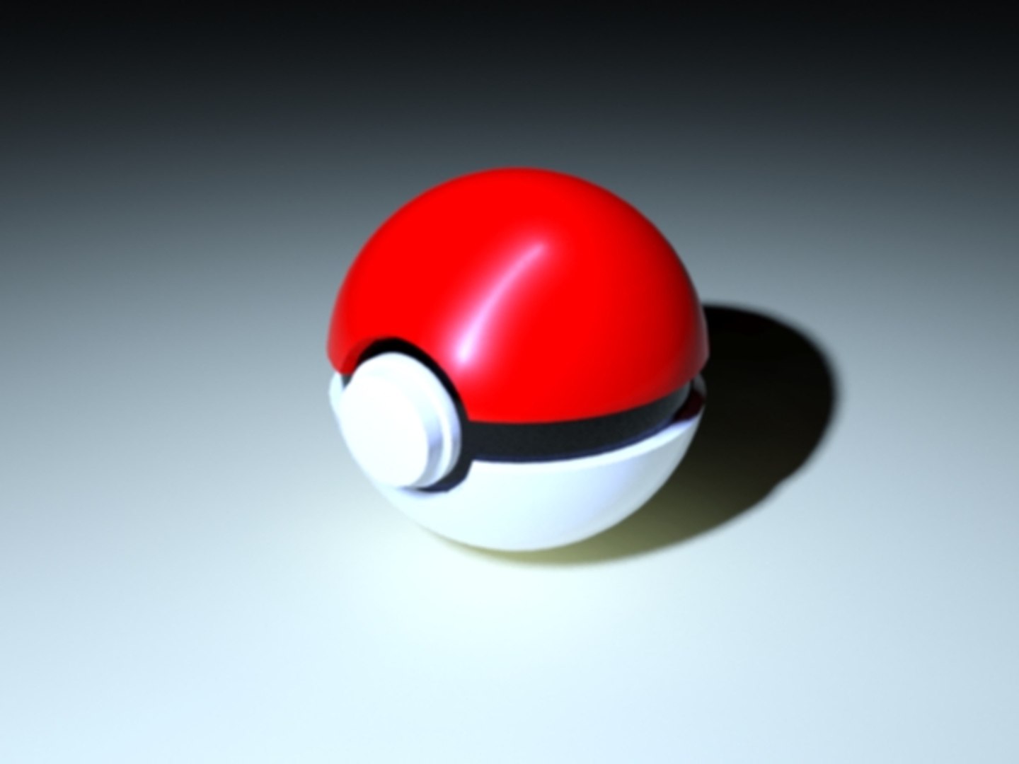 3d Model Poke Ball