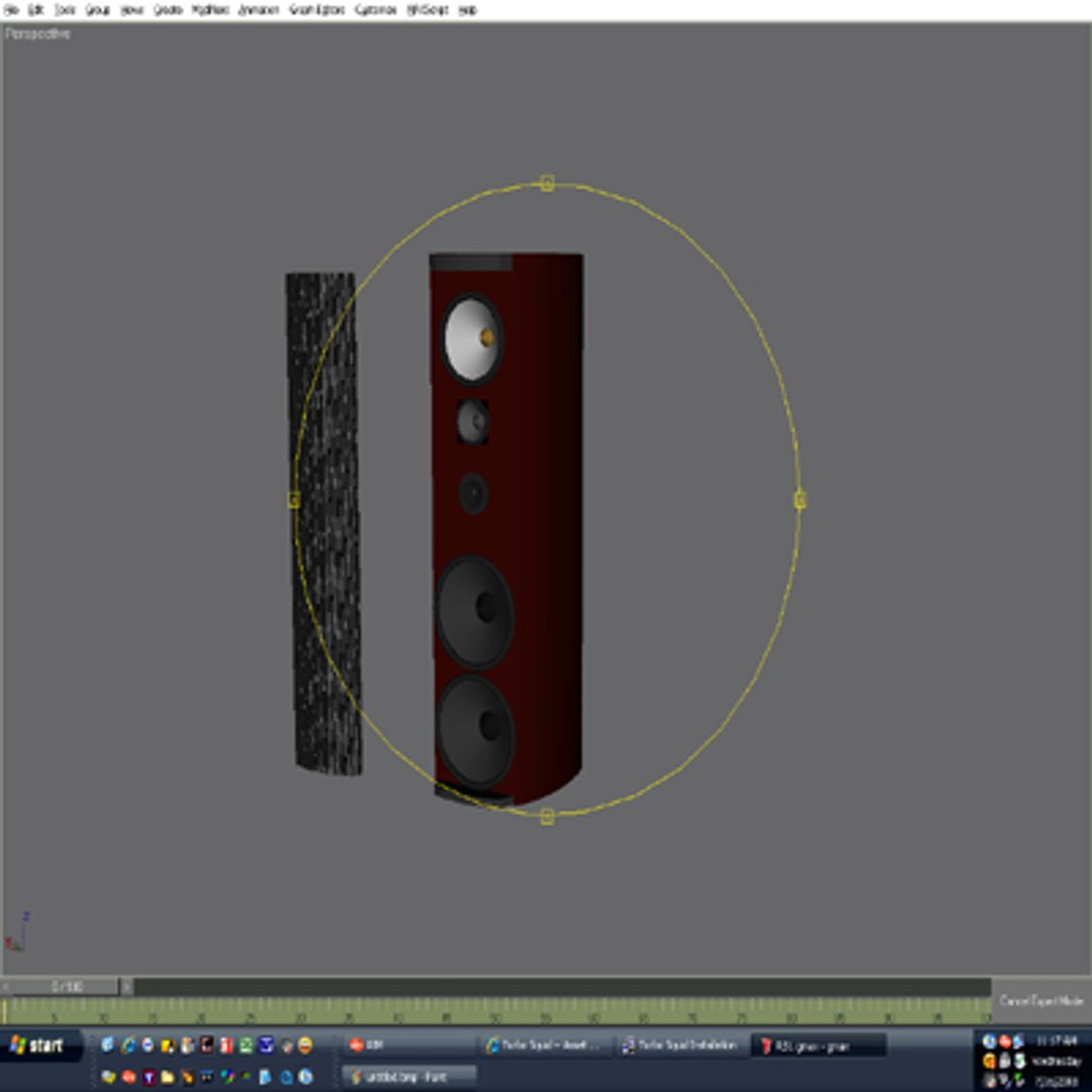 Free Krell Speaker 3d Model