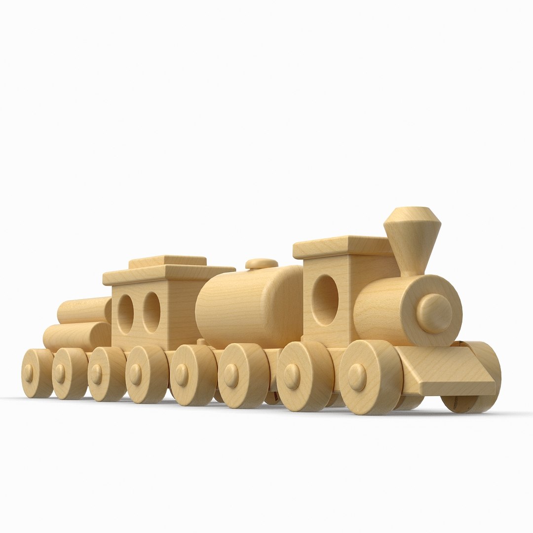 Max Wooden Train