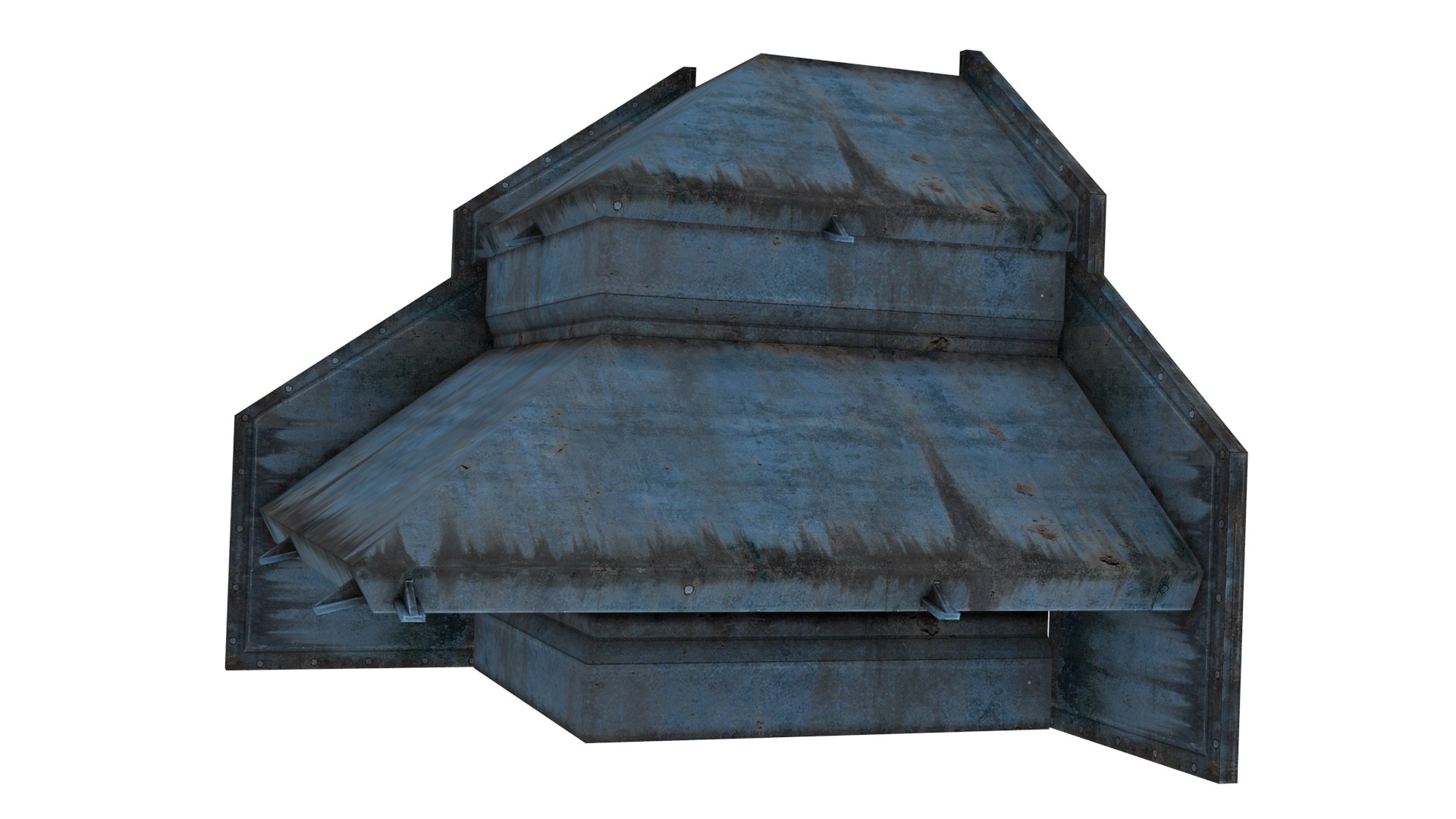 Metal roof 01 04 3D model - TurboSquid 1730115
