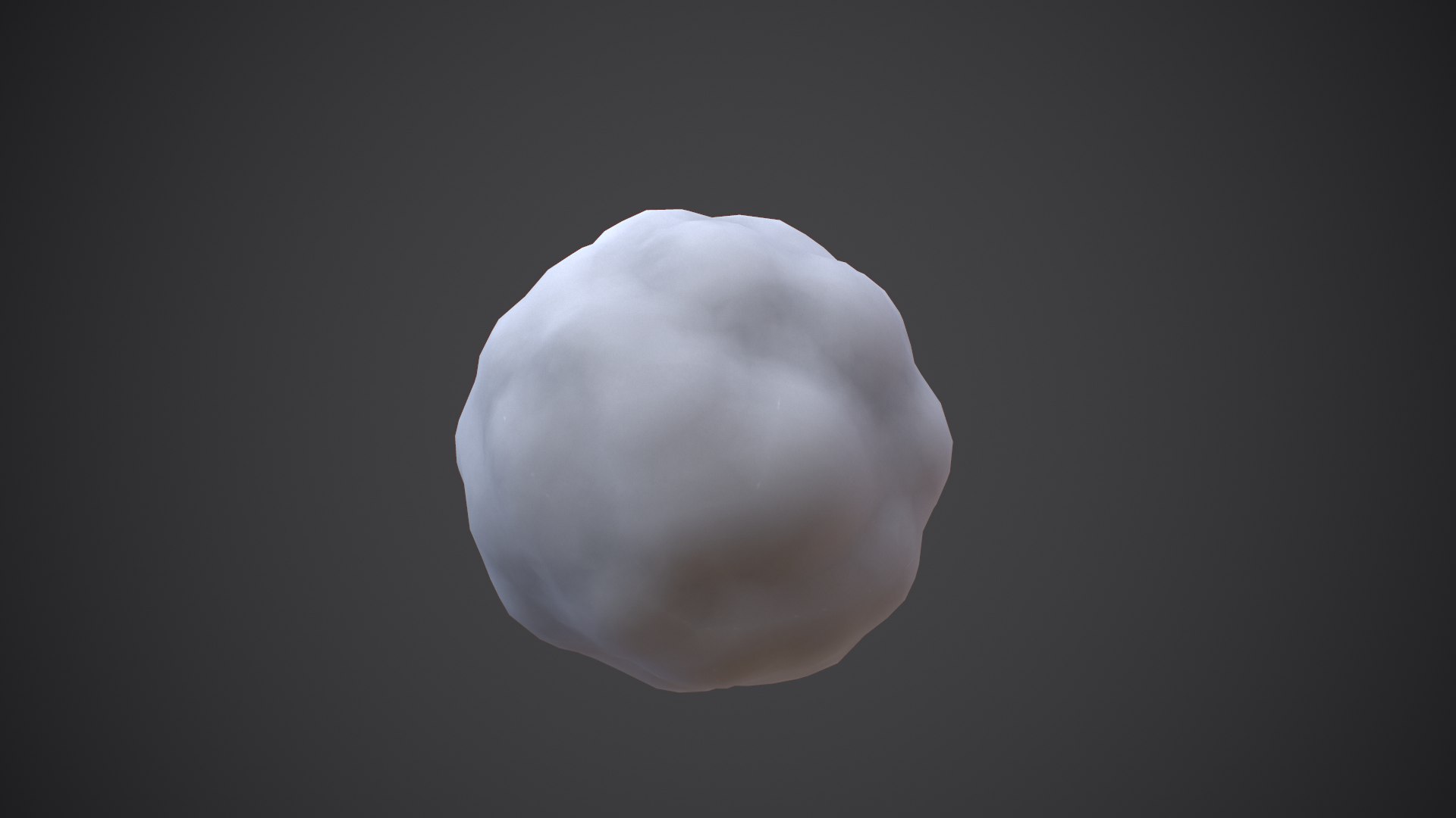 3D snowball snow ball - TurboSquid 1651586