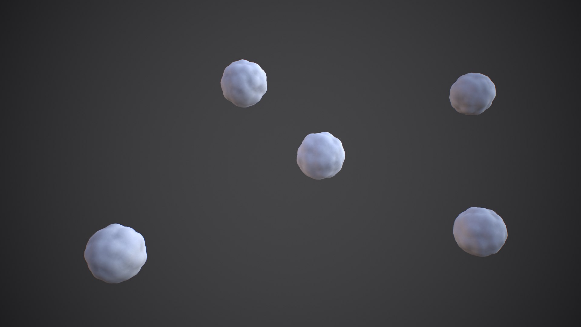 3D snowball snow ball - TurboSquid 1651586