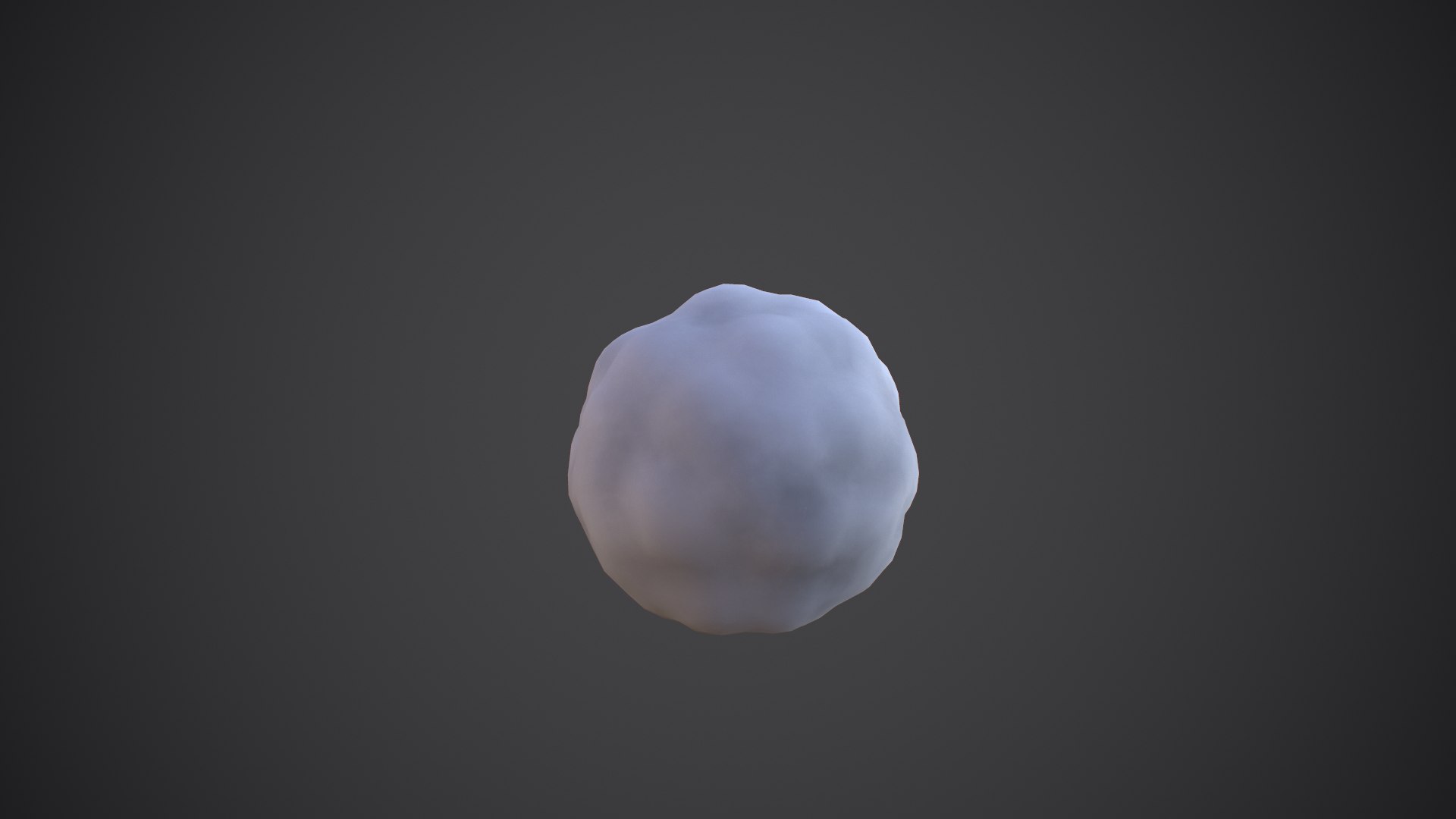 3D snowball snow ball - TurboSquid 1651586