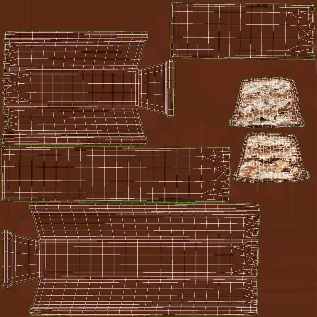 3D kit kat - TurboSquid 1434369