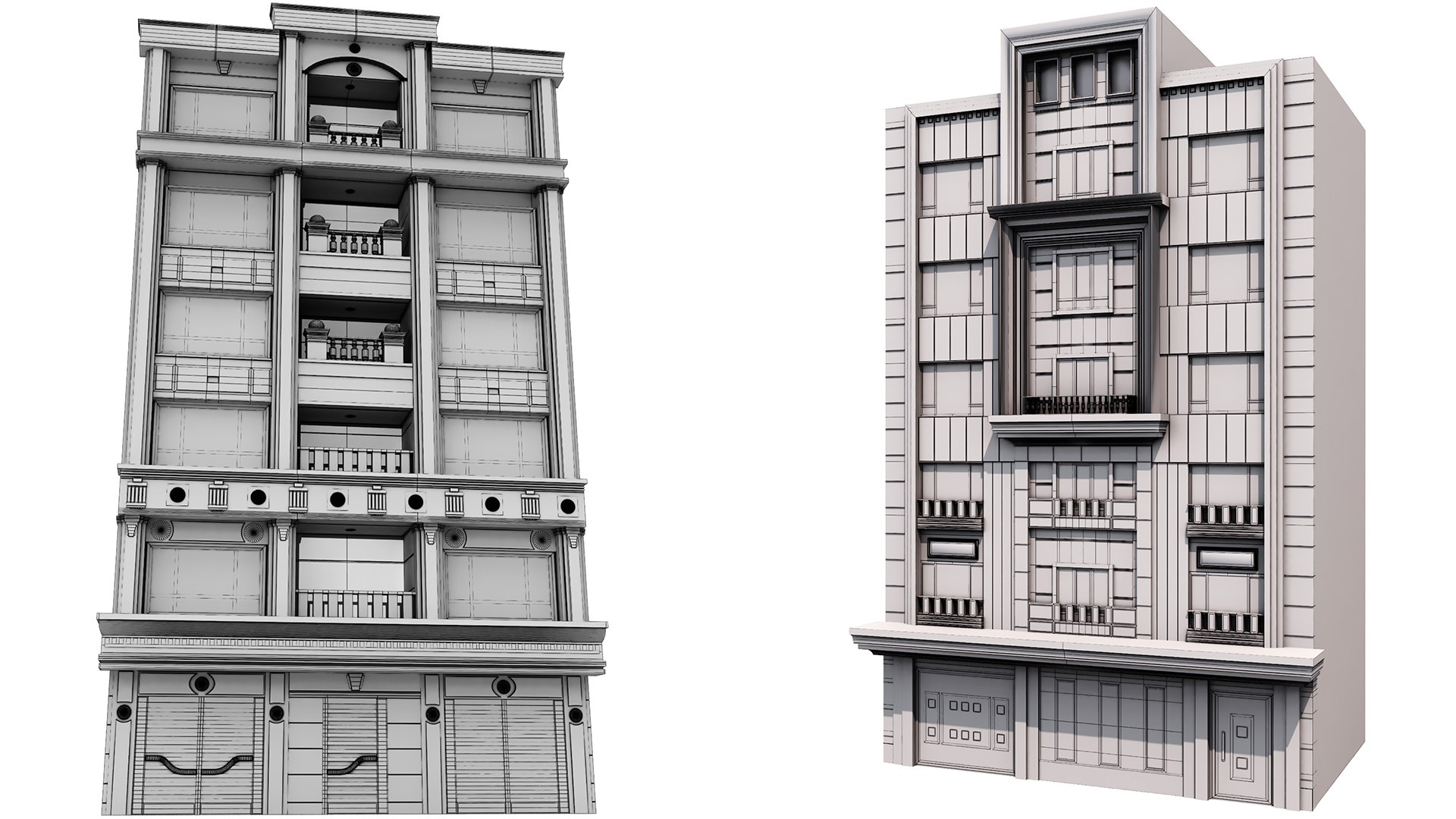 3D Model Modern Buildings - TurboSquid 2334892