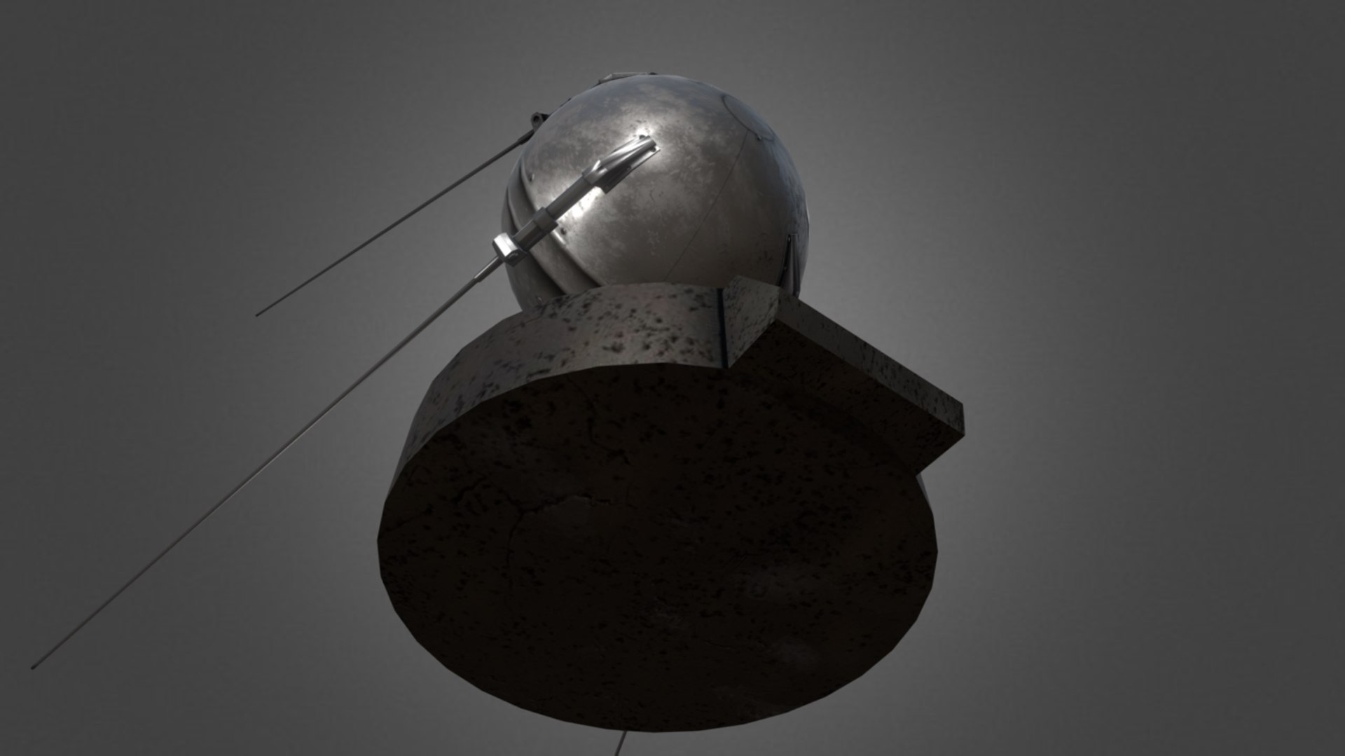 3D Sputnik 1 Model - TurboSquid 1155479