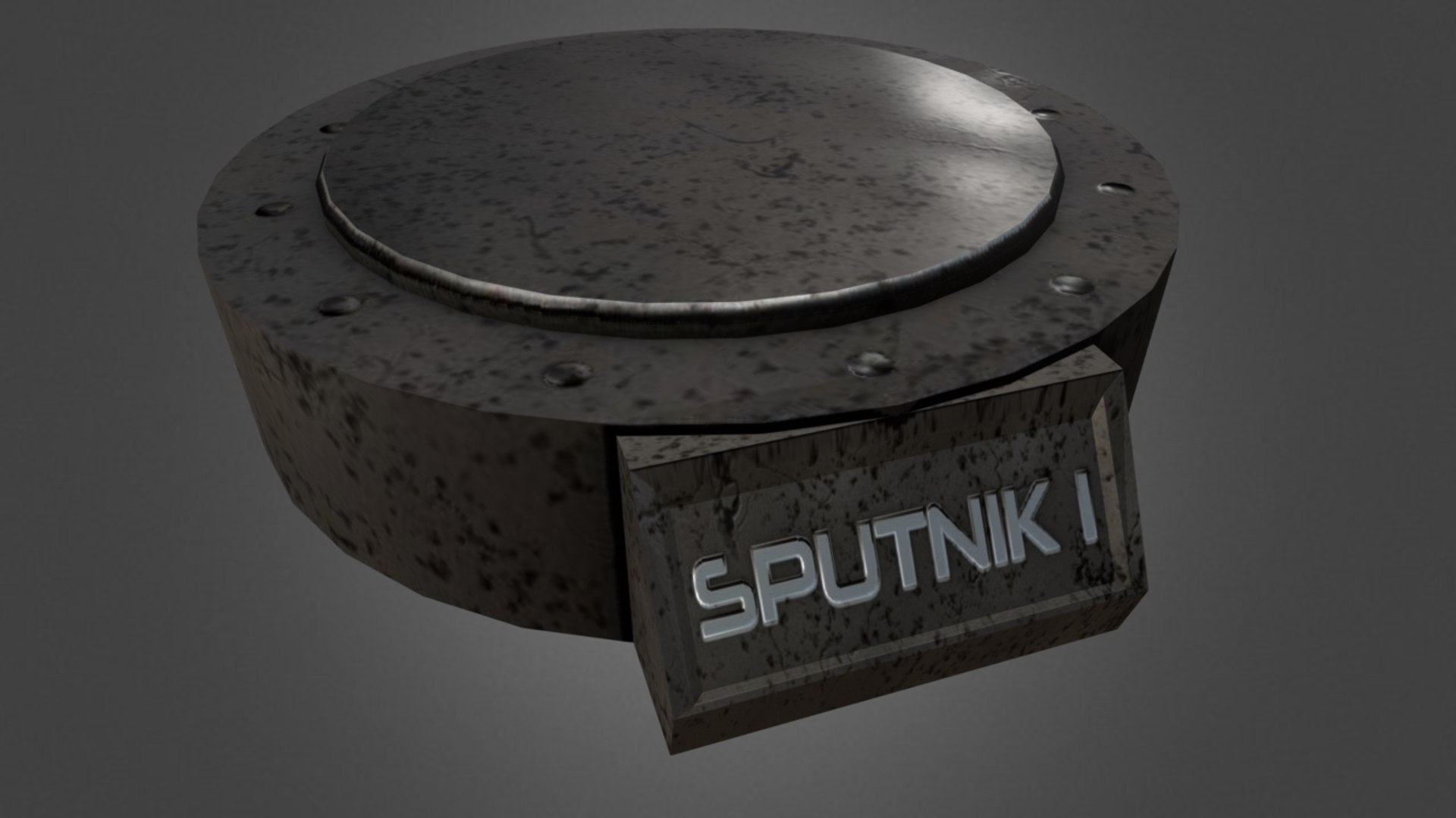 3D Sputnik 1 Model - TurboSquid 1155479