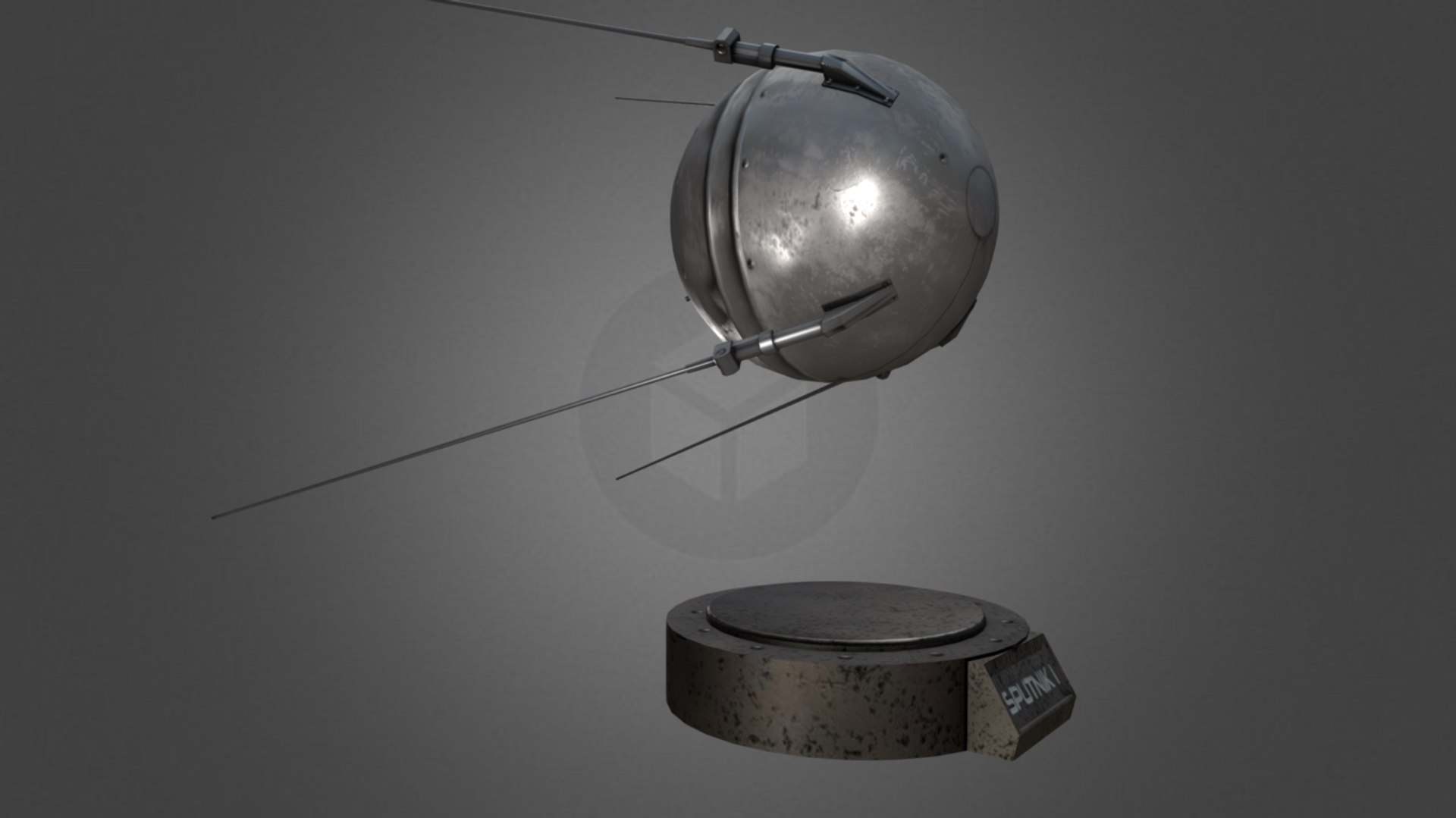 3D Sputnik 1 Model - TurboSquid 1155479