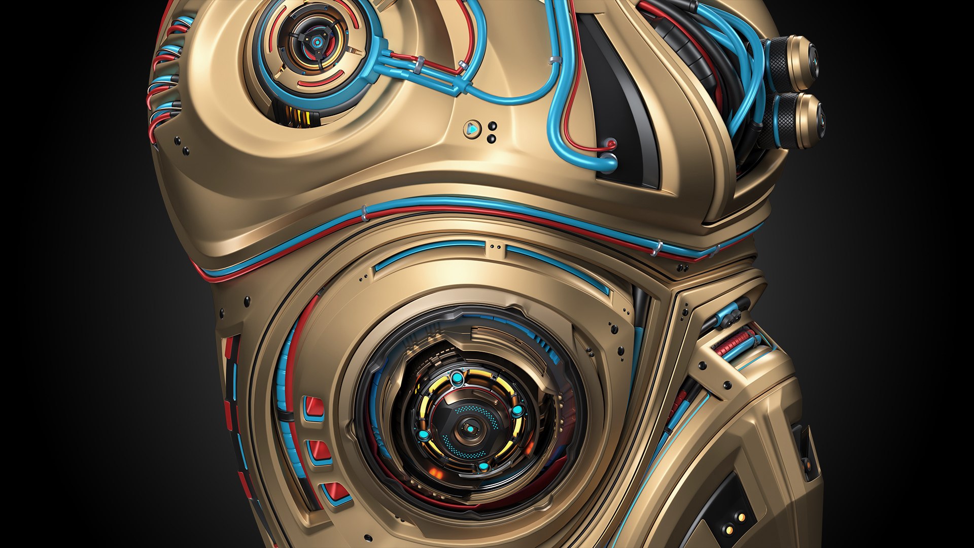 3D Sci Fi Robot Heart 2b - TurboSquid 2194079