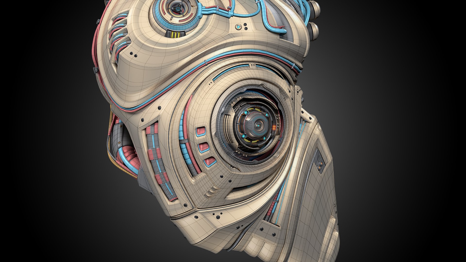 3D Sci Fi Robot Heart 2b - TurboSquid 2194079