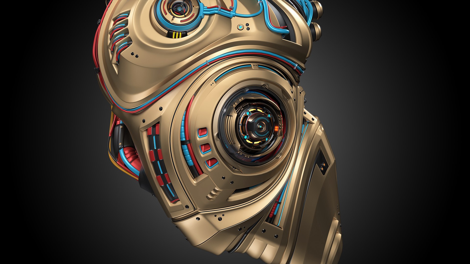 3D Sci Fi Robot Heart 2b - TurboSquid 2194079