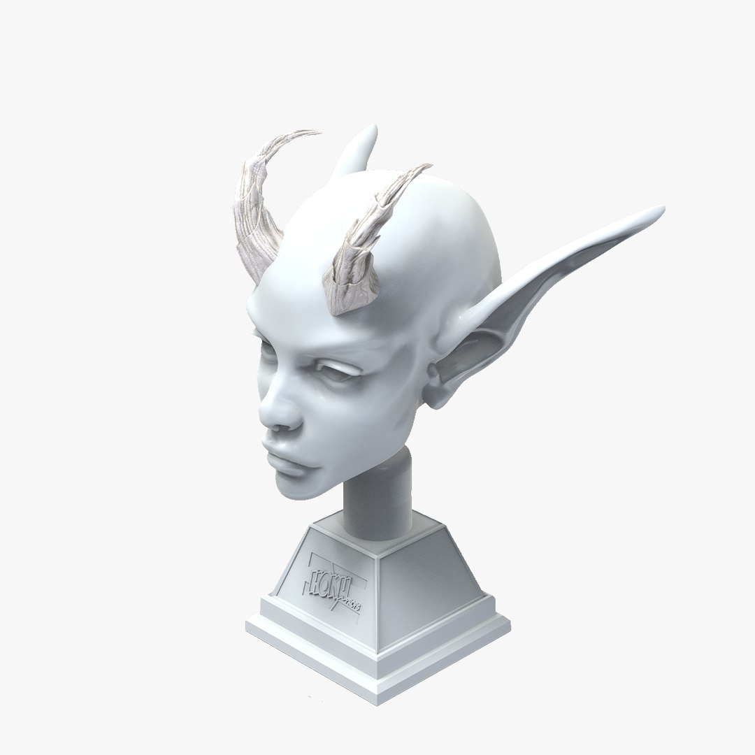 Horn Style 18 - Print File For Costume And Cosplay Accessories 3D Model ...