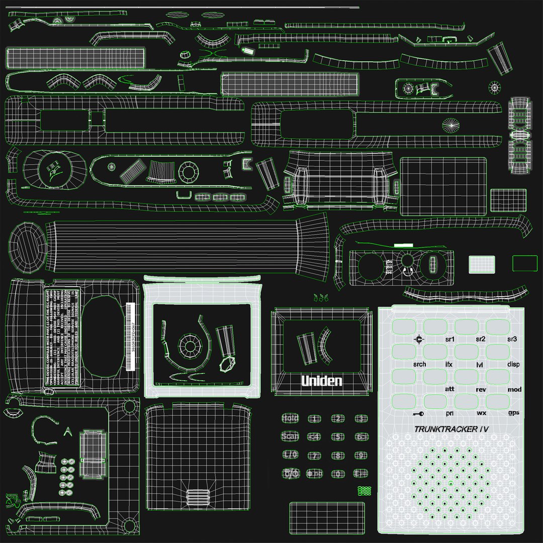 Obj Digital Police Scanner Uniden
