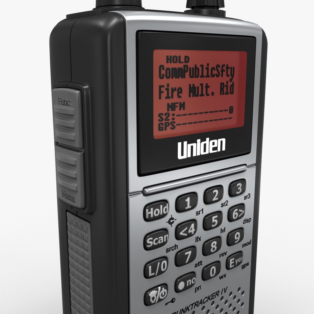 Obj Digital Police Scanner Uniden